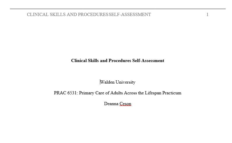 (Solution) PRAC 6531 Week 1 Assignment 2; Clinical Skills.. - Scholarly ... (Solution) PRAC 6531 Week 1 Assignment 2; Clinical Skills.. - Scholarly ...