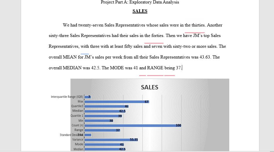 [Answered] MATH 534 Week 2 Course Project Part A – Exploratory Data ...