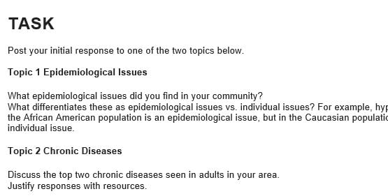 (Solution) NSG4076 Week 5 Discussion: Topic 1 & 2 - Scholarly Guider