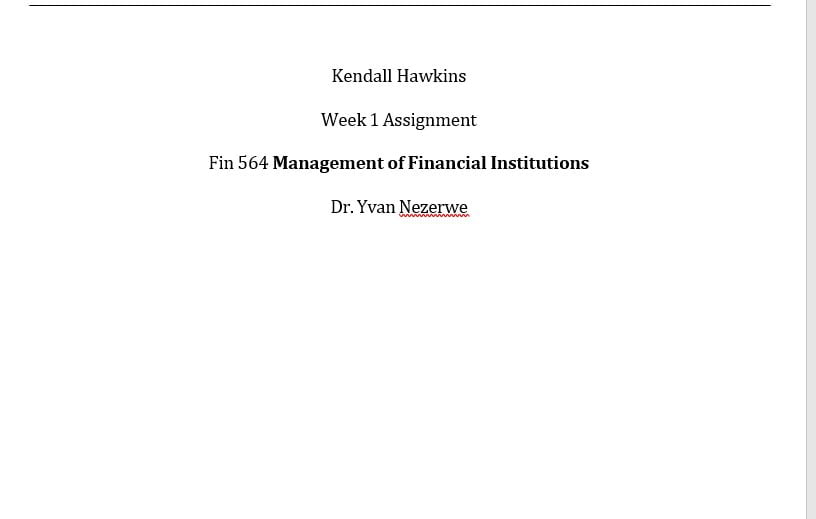 Solution Fin 564 Week 1 Homework Assignment Security`s Equilibrium 9665