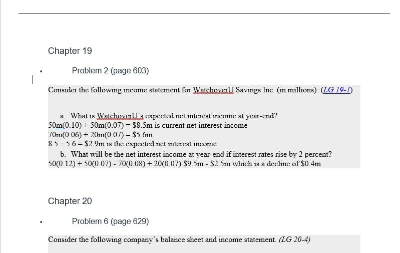 [Solution] FIN 564 Week 4 Homework Assignment -WatchoverU Savings ...