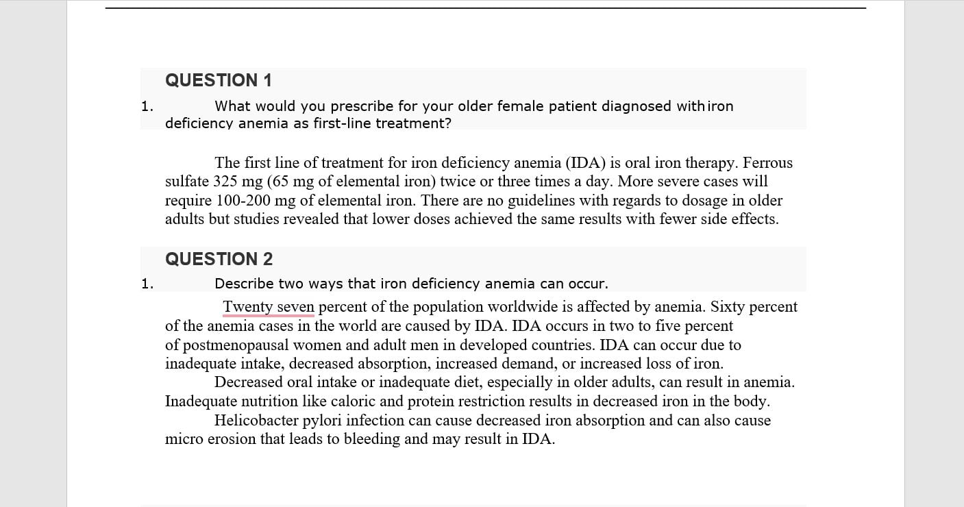 (Solution) NRNP 6540 Week 8; Assignment; Knowledge Check - Scholarly Guider