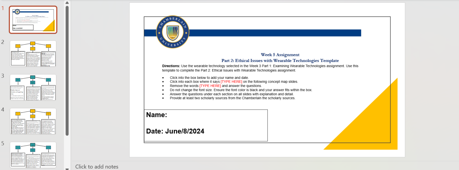 (Answered) NR361 Week 5 Assignment: Ethical Issues With Wearable Technologies - Scholarly Guider