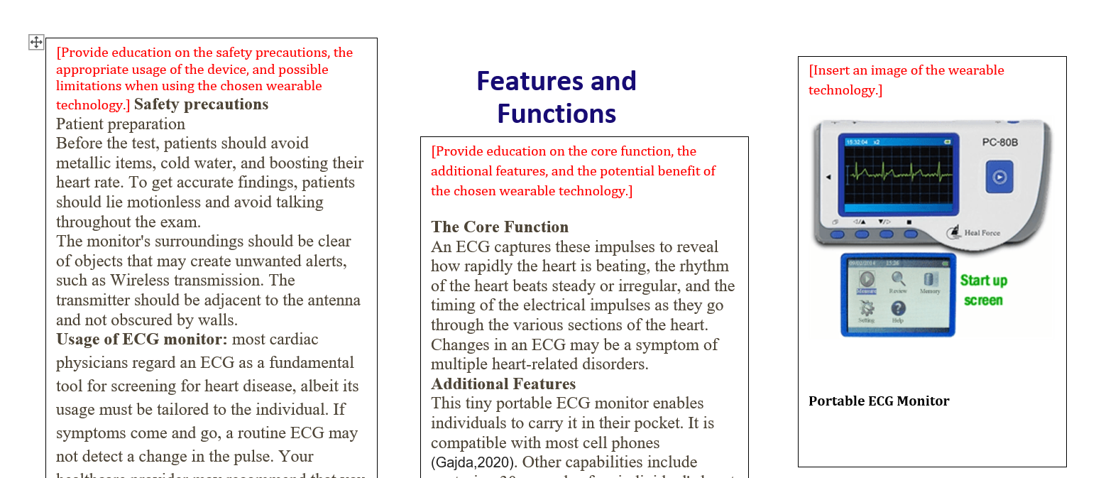 (Answered) NR361 Week 6 Assignment: Educating Clients on Wearable Technologies - Scholarly Guider